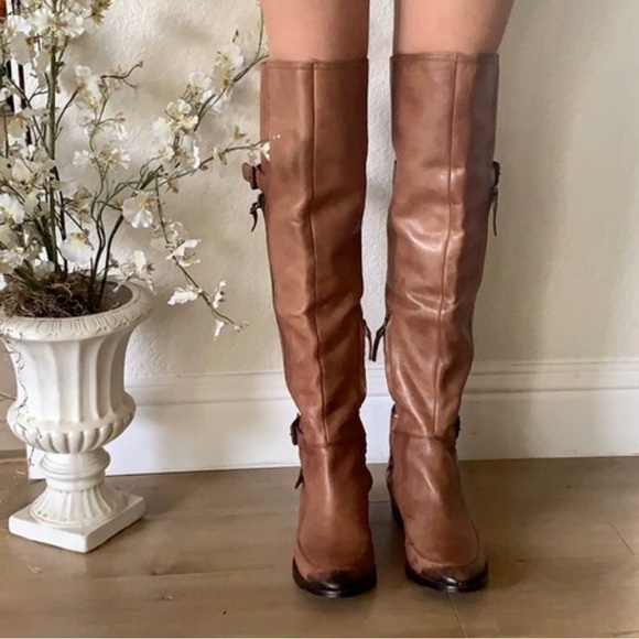 Sam Edelman | Shoes | Sam Edelman Paulina Over The Knee Leather Boots ...